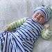 Baby Sleeper Gown & Cap Pattern Digital PDF Sewing Pattern Sizes ...