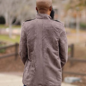 Woven Peacoat Jacket Pattern - PDF Sewing Pattern (straight Fit ...