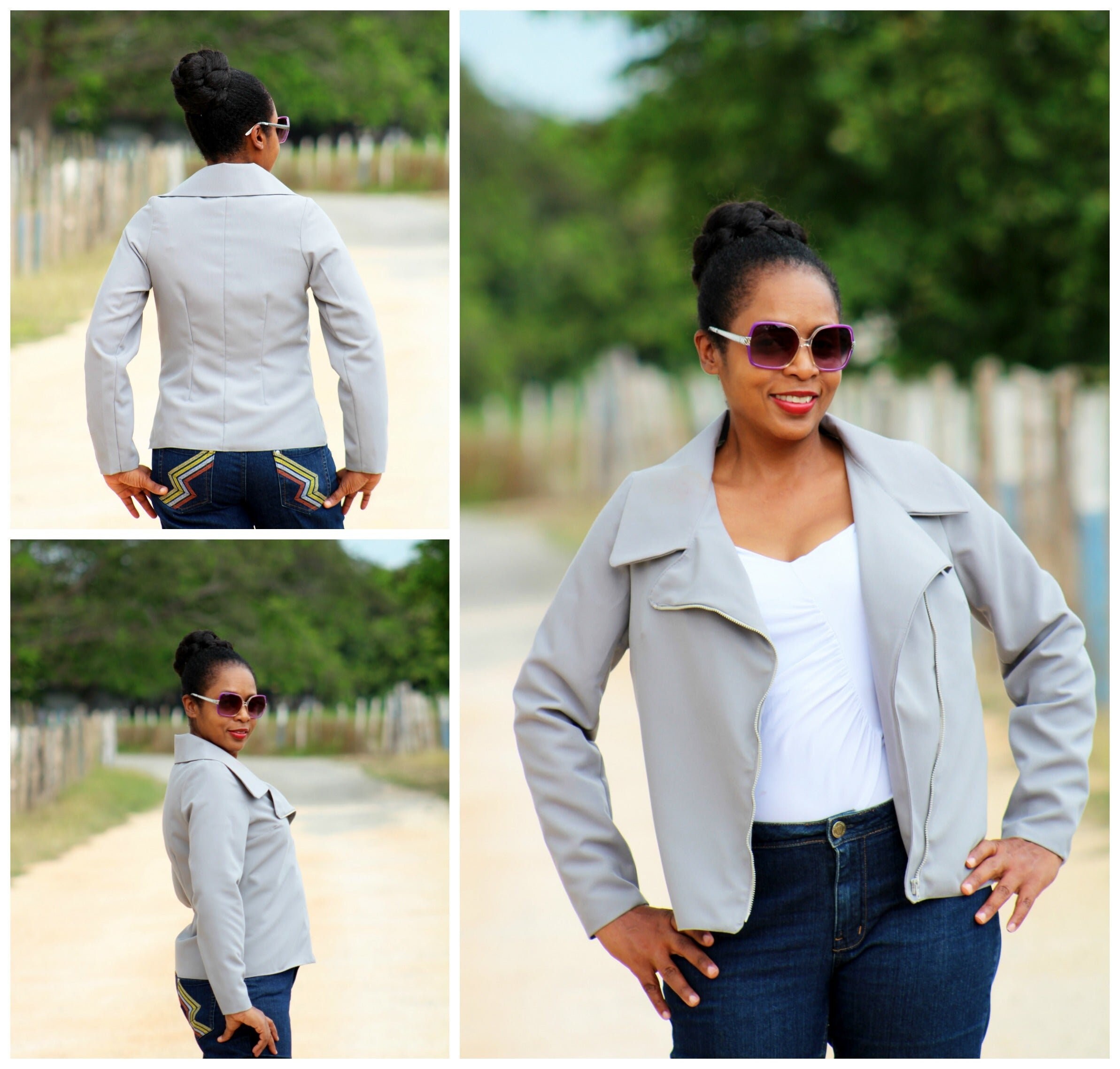 Modern Moto Jacket Sewing Pattern: XXS-5XL, Video Tutorial (PDF) - Etsy