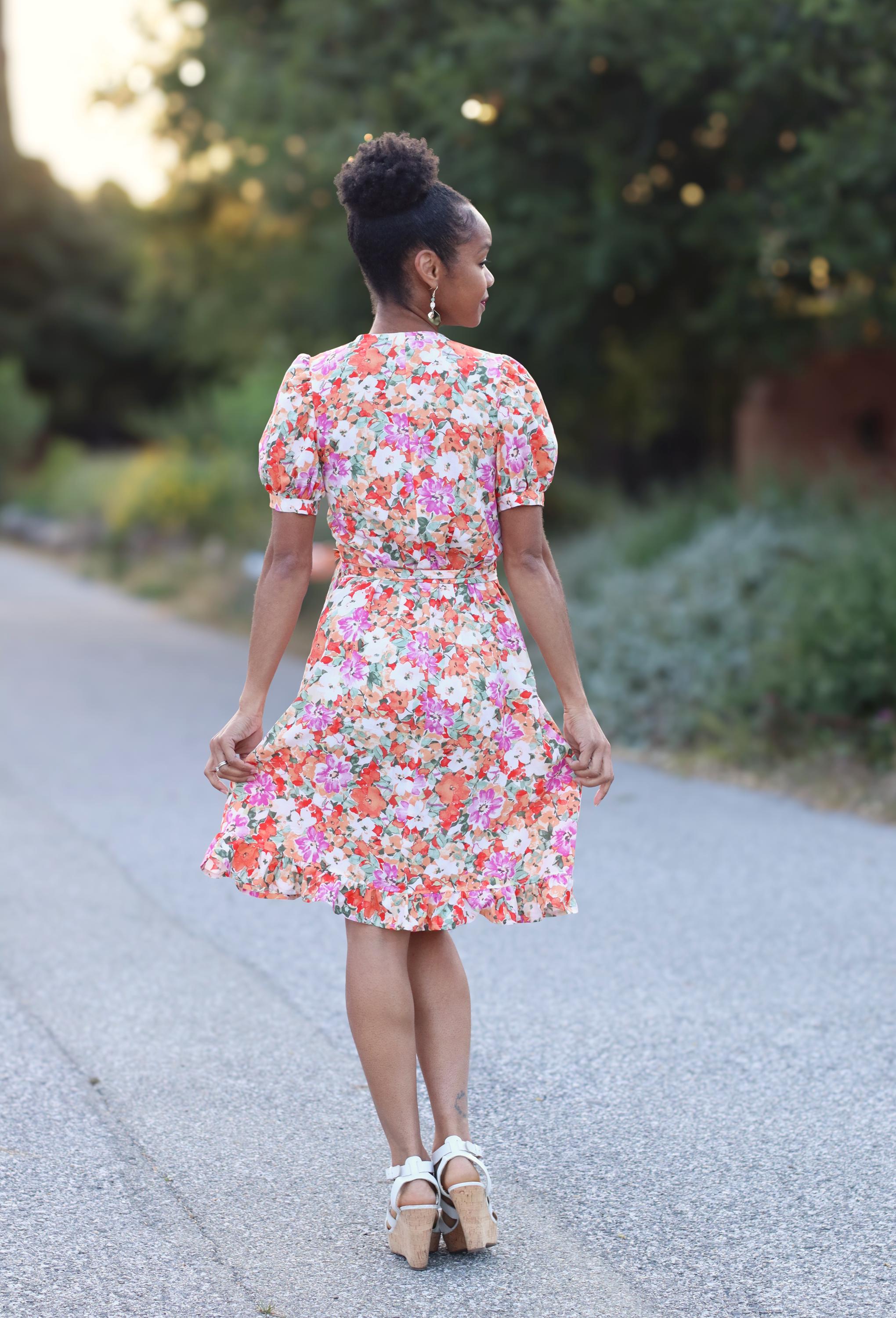 Woven Wrap Top & Dress Sewing Pattern: Leonie Design (PDF Pattern) - Etsy
