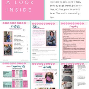 Crossbody Belt Bag Sewing Pattern: Two Sizes (digital PDF) - Etsy