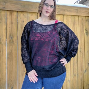 Dolman Top PDF Sewing Pattern | Sizes XXS - 5XL | Ellie and Mac ...