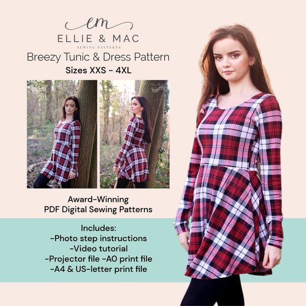 Ellie and Mac Sewing Patterns - Etsy