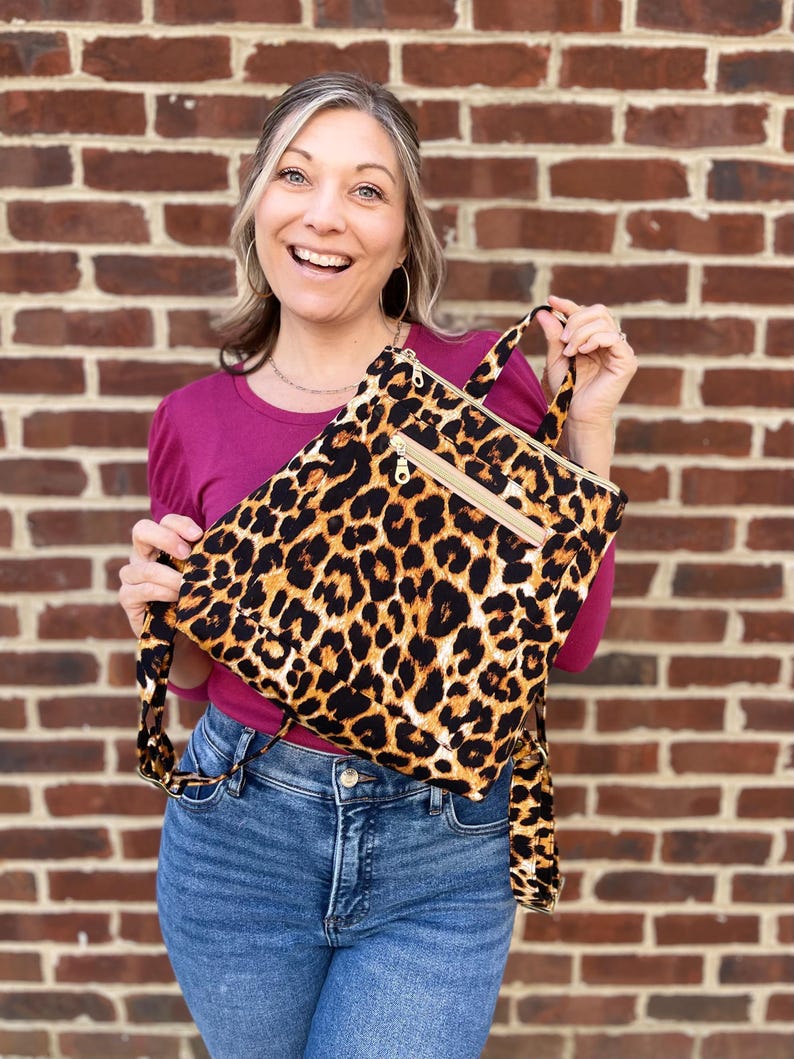 Backpack Purse Sewing Pattern: Shyra Chic Tote & Laptop Sizes (PDF ...