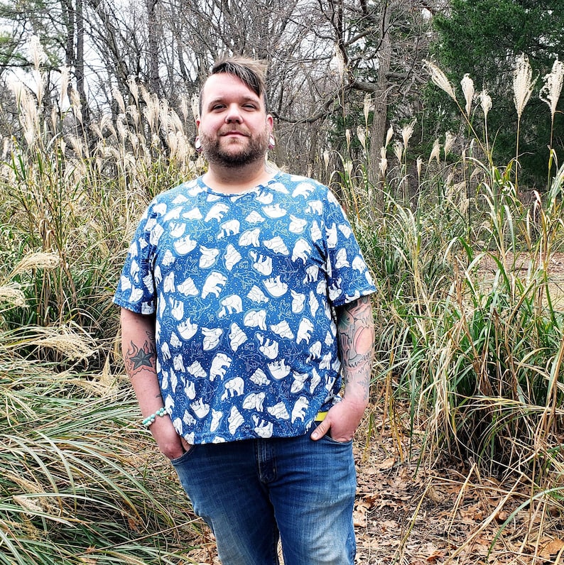 Basic Tee Pattern PDF Sewing Pattern straight Fit Sizes - Etsy