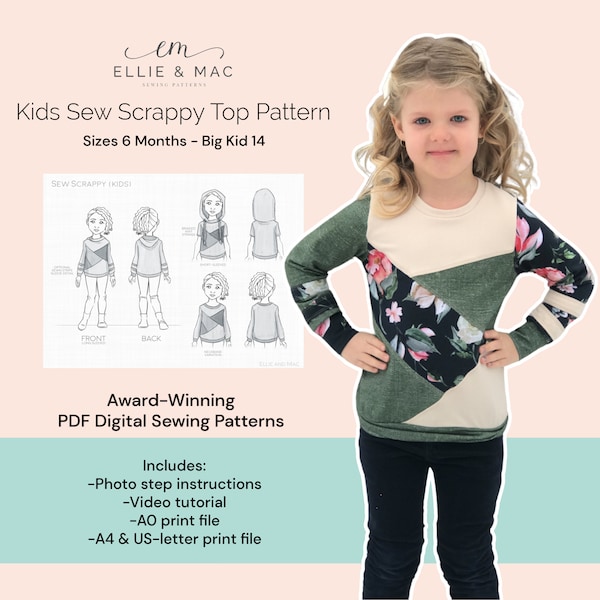 Ellie and Mac Sewing Patterns - Etsy