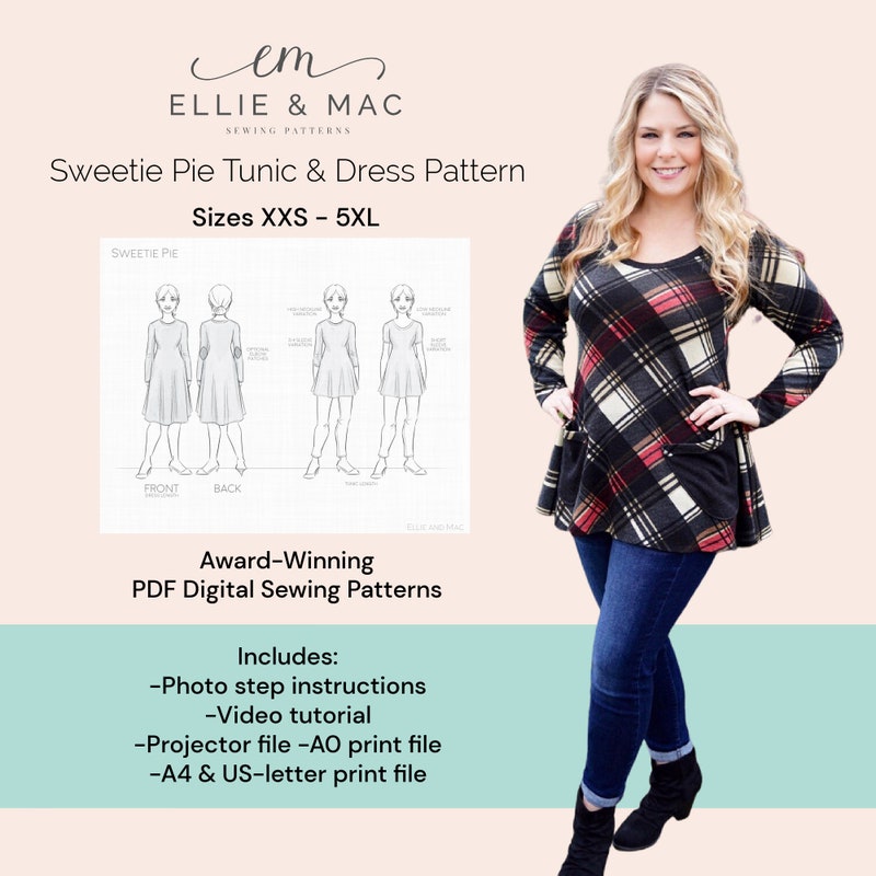 Ellie and Mac Patterns - Etsy