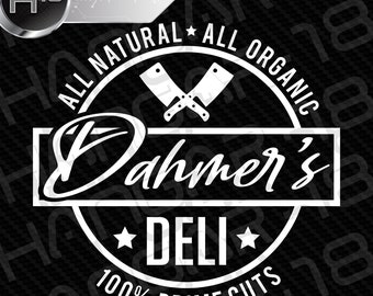 Dahmers Deli Svg - Etsy Singapore