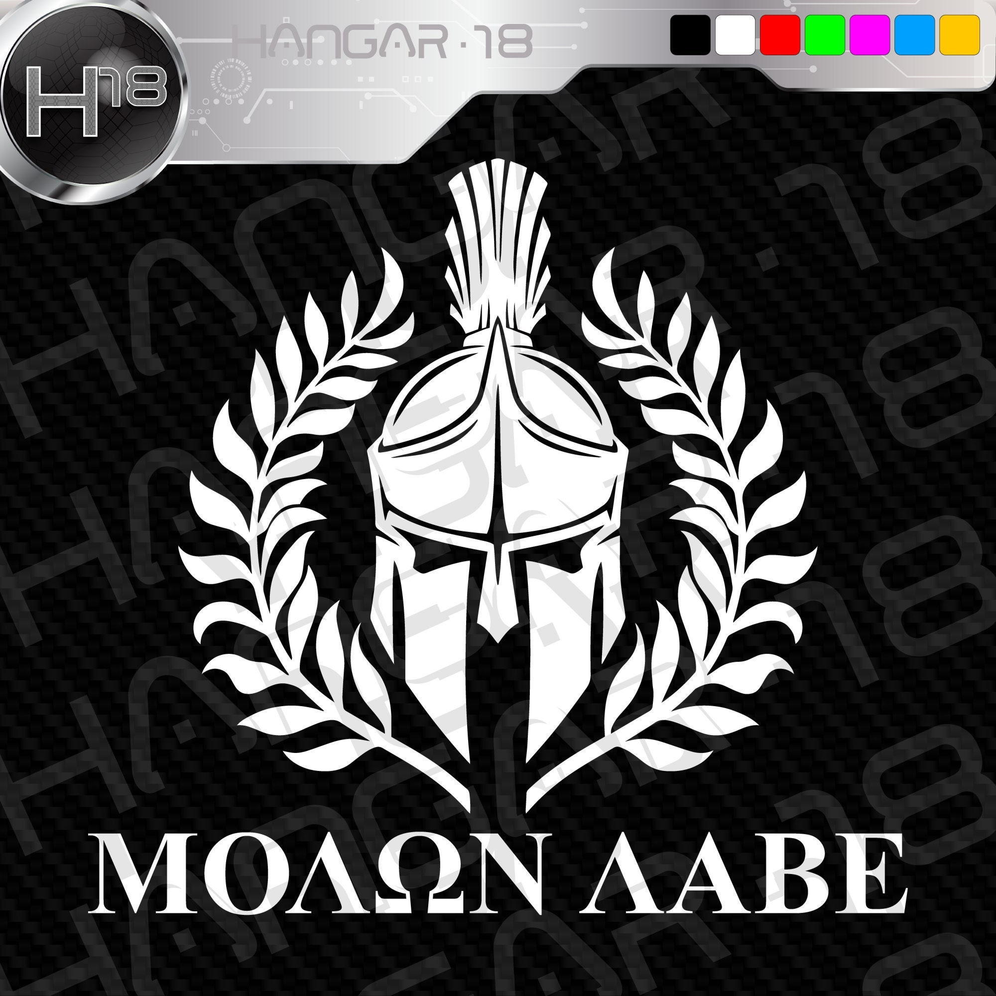 Molon Labe Vinyl Decal Car Window Bumper Sticker Spartan Car Parts ...