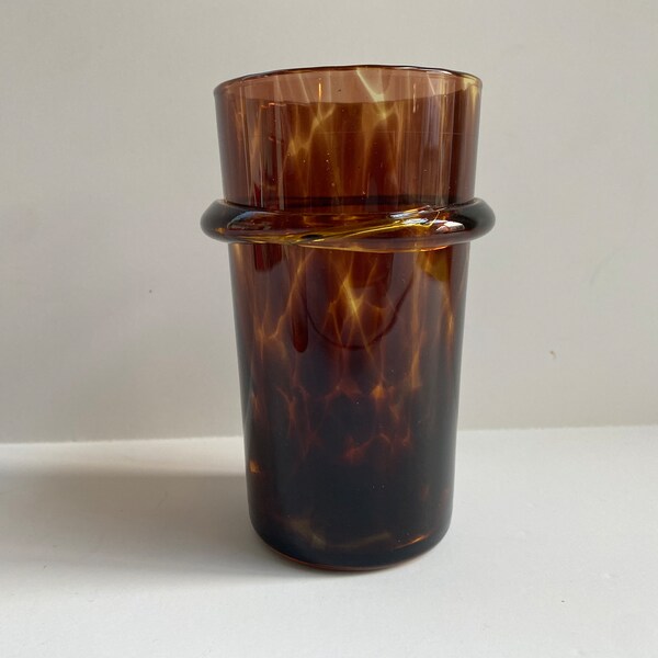 Tortoise Shell Glass - Etsy