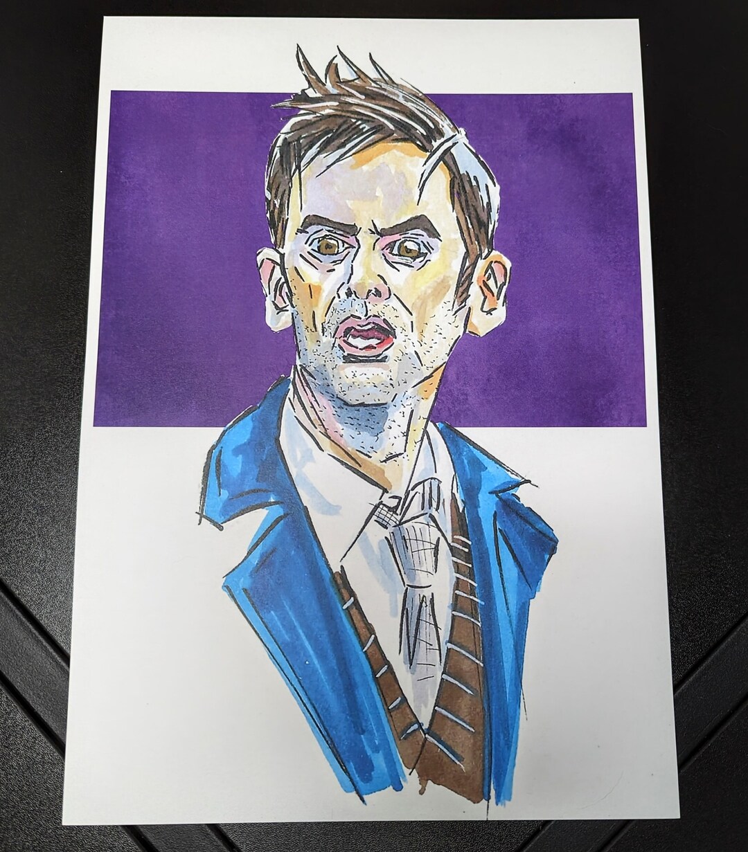 Fourteenth Doctor David Tennant Doctor Who Art Print - Etsy