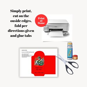 Lunar New Year Red Envelope for Year of the Snake, Lunar New Year Red ...