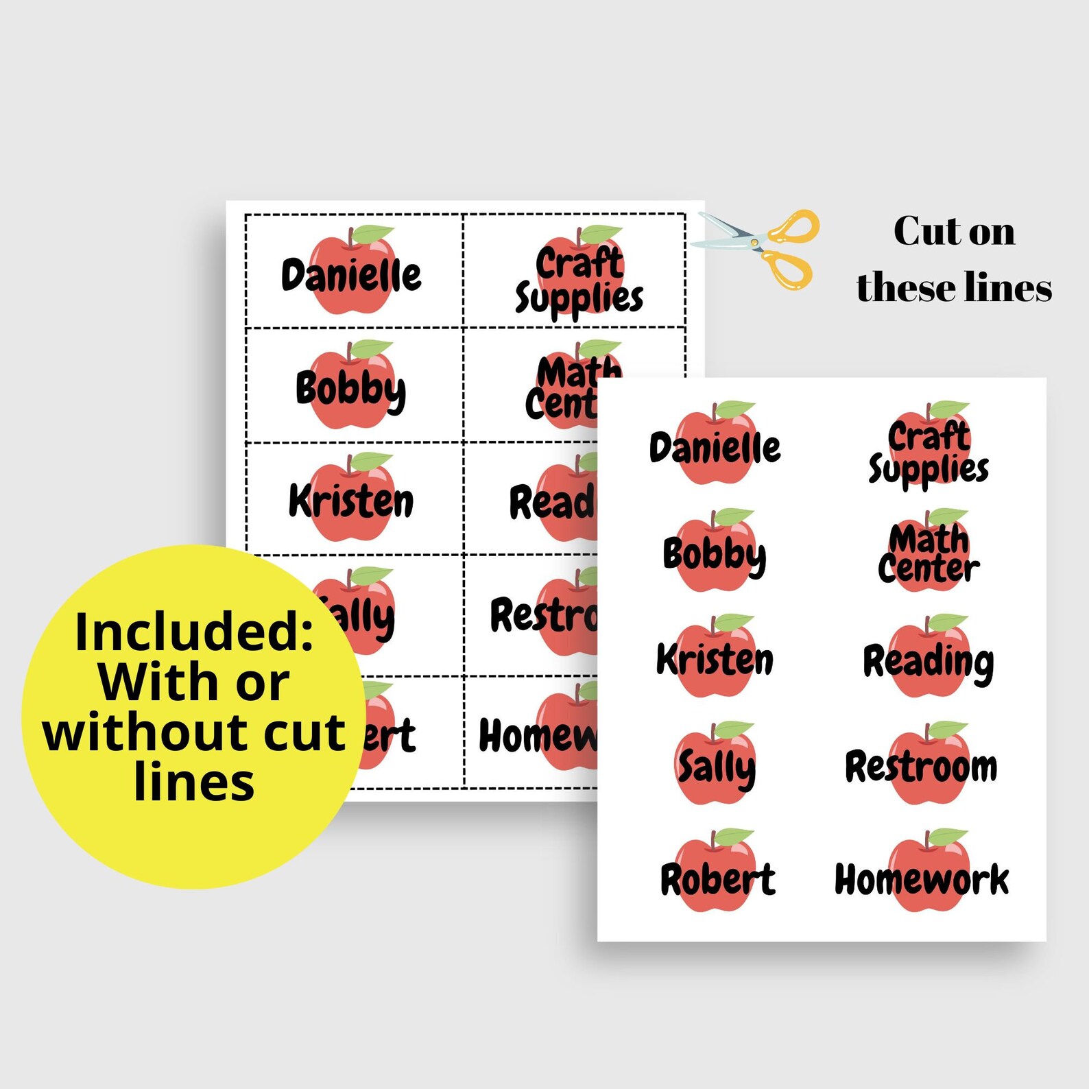 Classroom Labels, Cubby Name Tags, Labels for School, School Supply ...