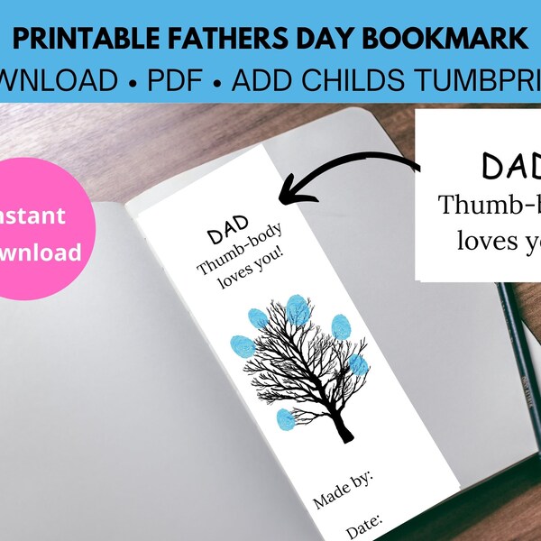 Printable Bookmarks - Etsy