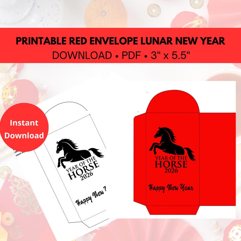Chinese Red Envelopes 2026 - Etsy