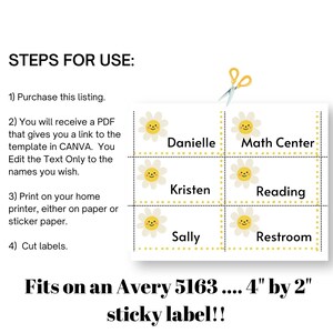 Cubby Name Tags, Kids School Labels, Classroom Labels, Name Stickers ...