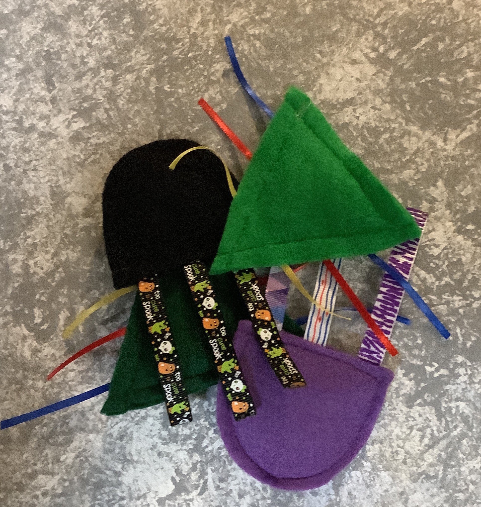 Catnip Felt and Ribbon Toys - Etsy