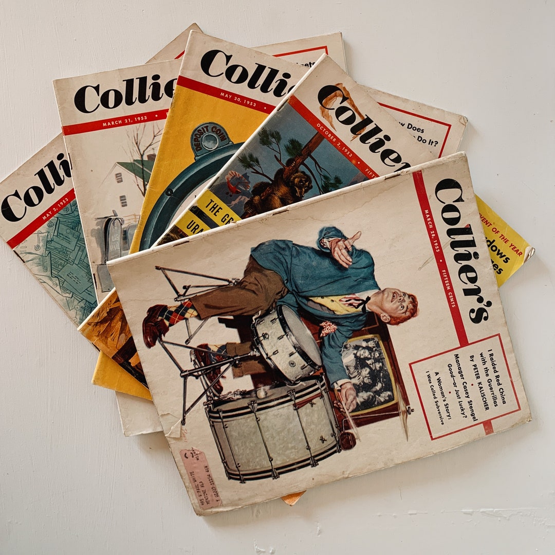 Collier's Magazine, 1953, Antique Magazines, Choose One - Etsy