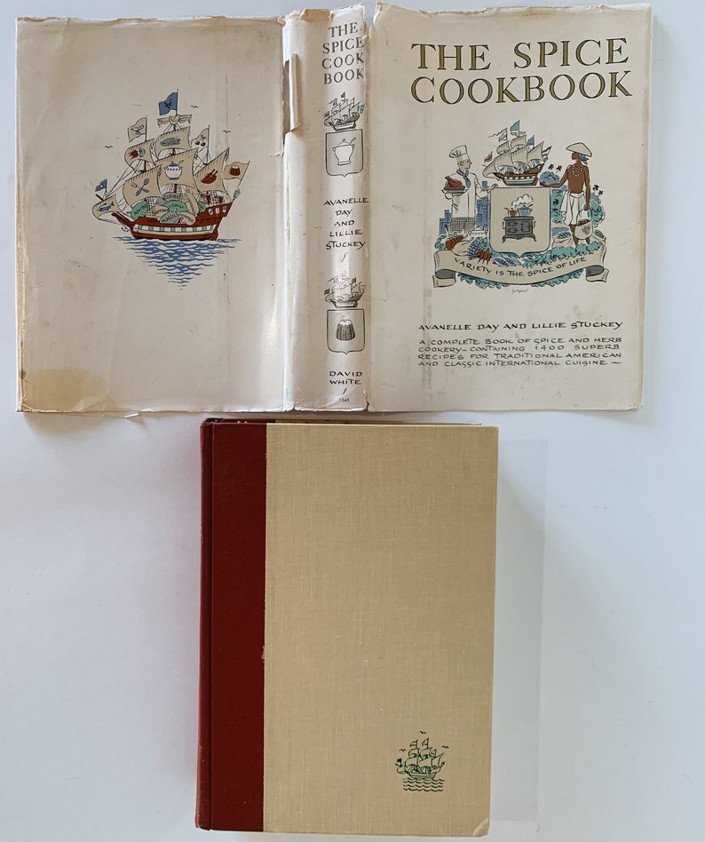 The Spice Cookbook, Vintage Mid Century Illustrated 1964 Hardcover With ...