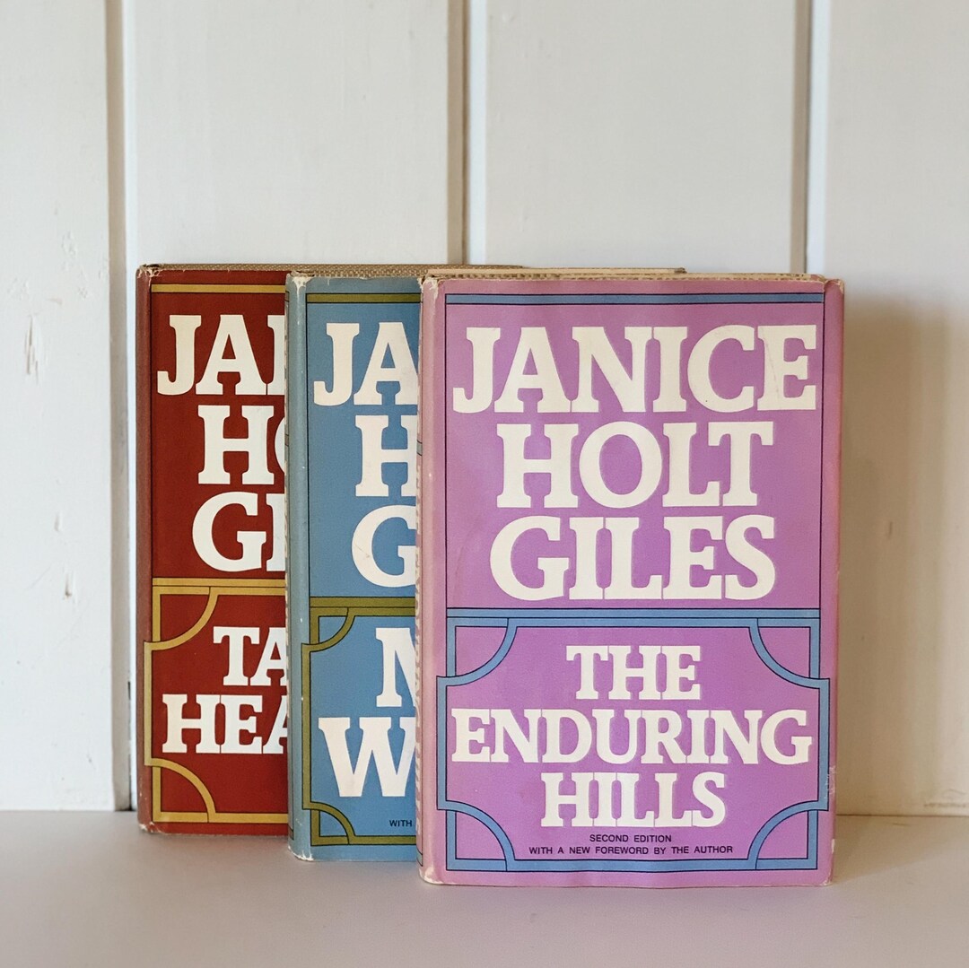 Janice Holt Giles, Kentucky Mountain Trilogy 1971, Hardcovers With DJ ...