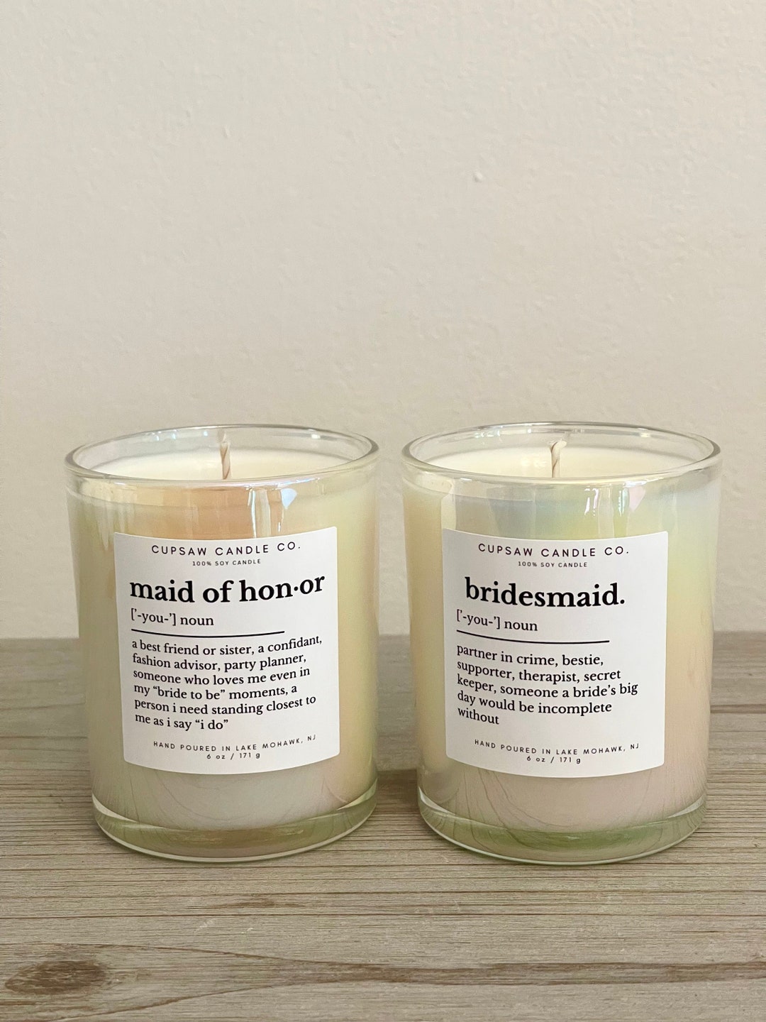 Bridesmaid Proposal Candle | Maid of Honor Proposal Candle | MOH Candle ...