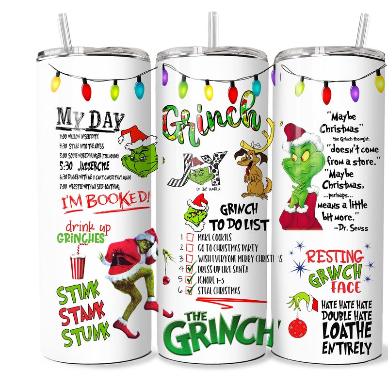 Grinch to Do List - Etsy