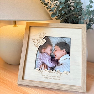 Personalised Mother's Day Frame, Gift for Mum, Nan, Grandma or Nonna ...
