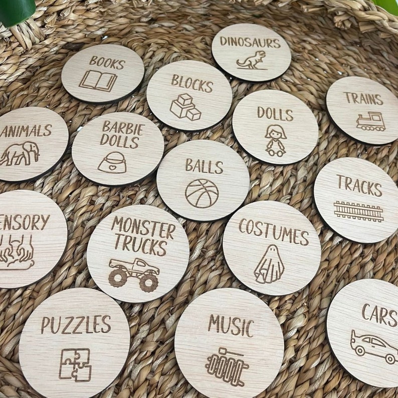 Toy Storage Tags Trofast Tub Labels Organisation Kids Toys Storage ...