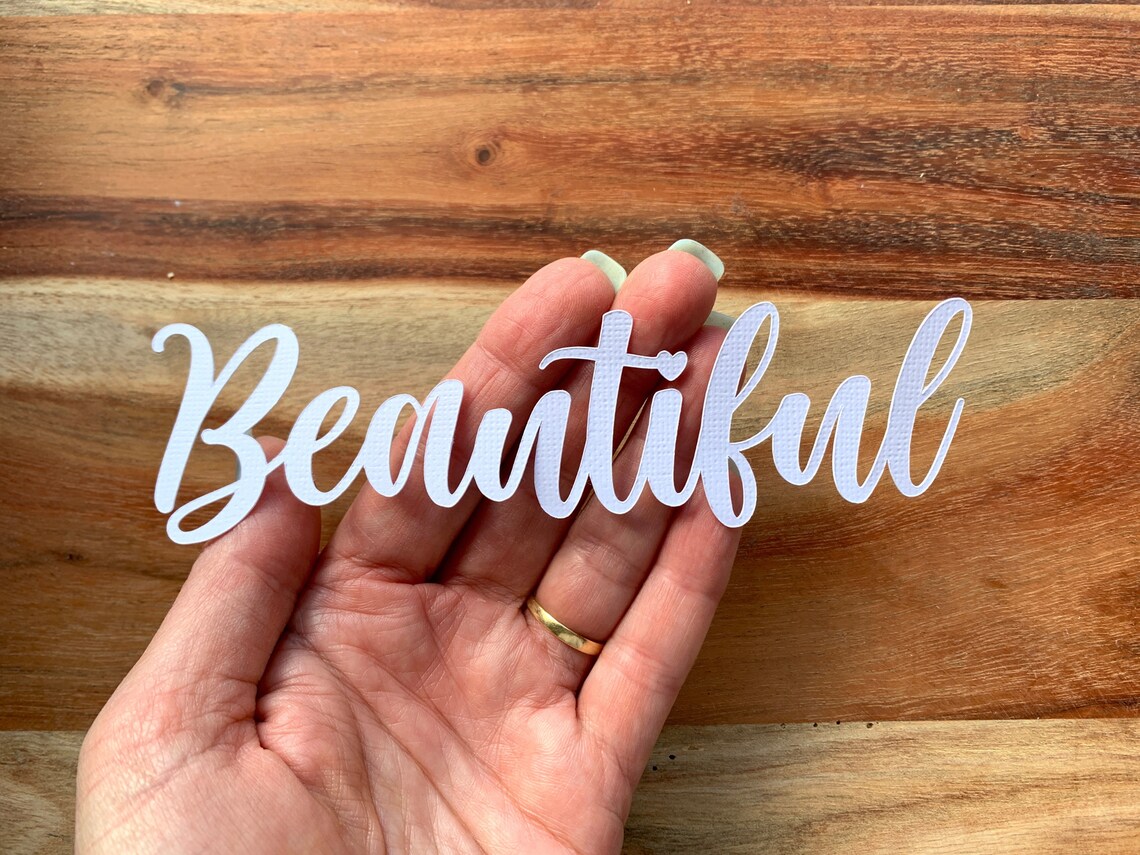 BEAUTIFUL SVG Files for Cricut Card Making Words - Etsy Australia