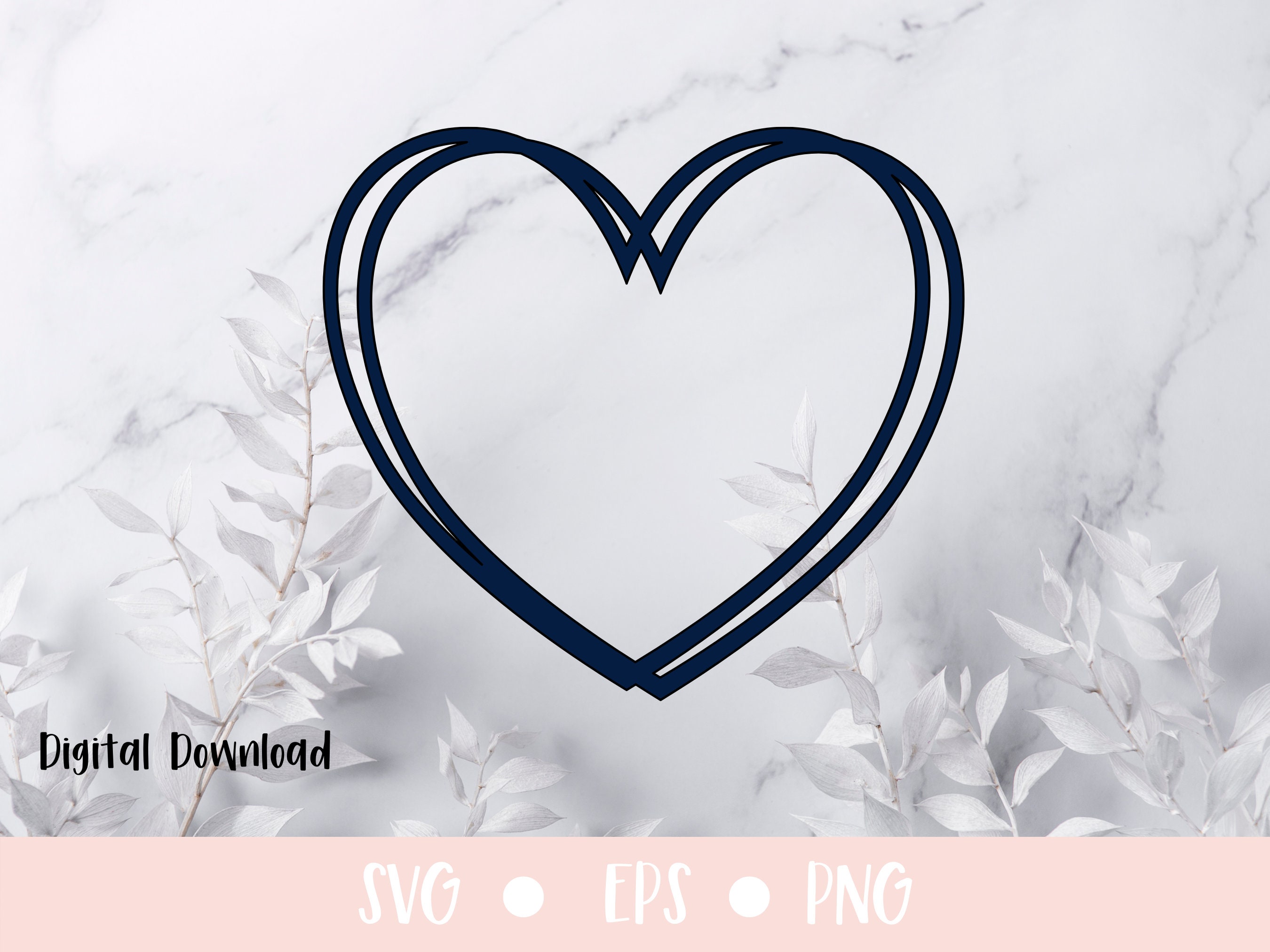Heart Frame Cake Topper Basic Shape Welcome Sign SVG - Etsy Australia