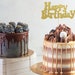 Happy Birthday Cake Topper HIPPIE | SVG Files for Cricut | Celebration ...