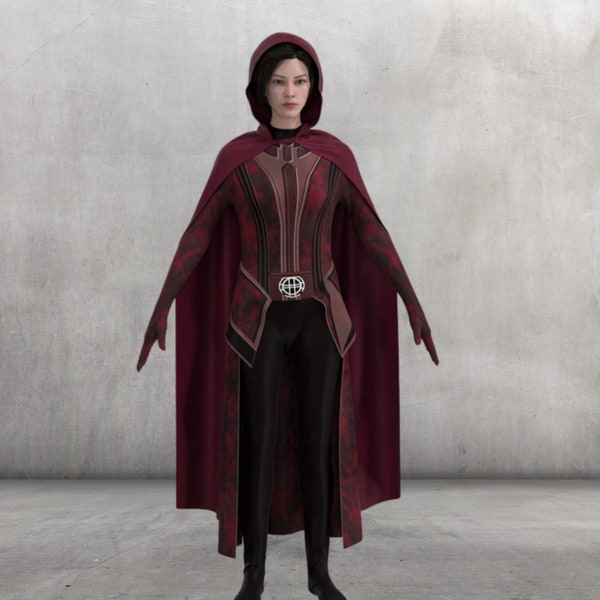 Scarlet Witch Men Costume - Etsy