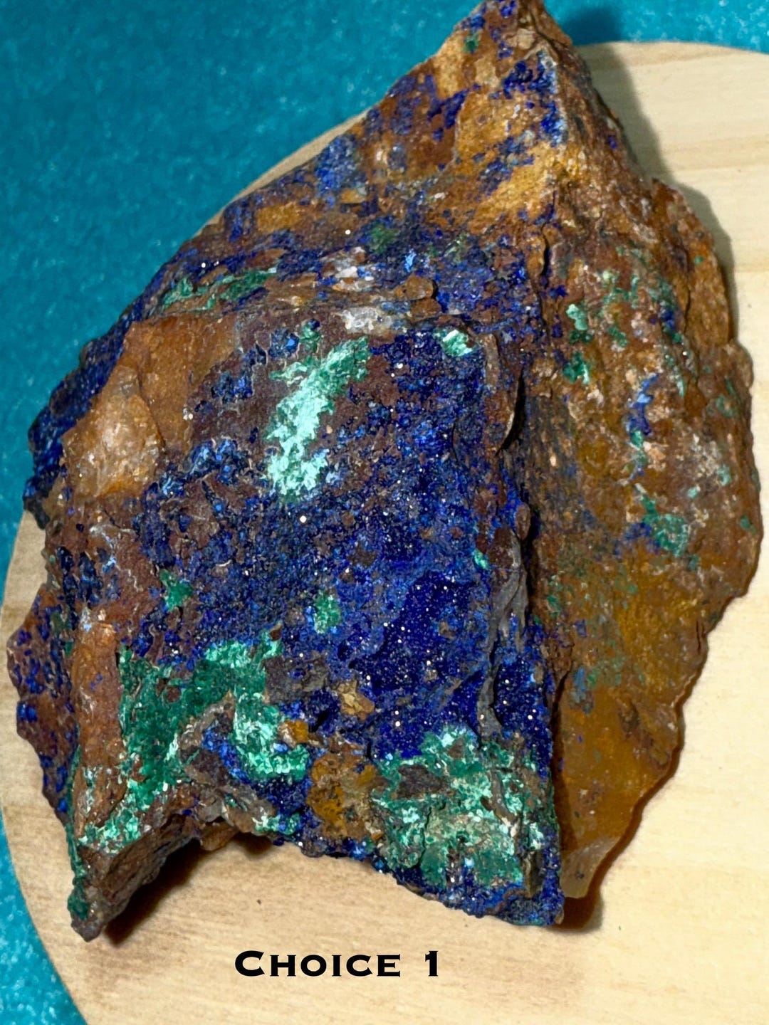 Azurite–malachite Raw Specimen • Morenci AZ Copper Carbonate • Natural ...