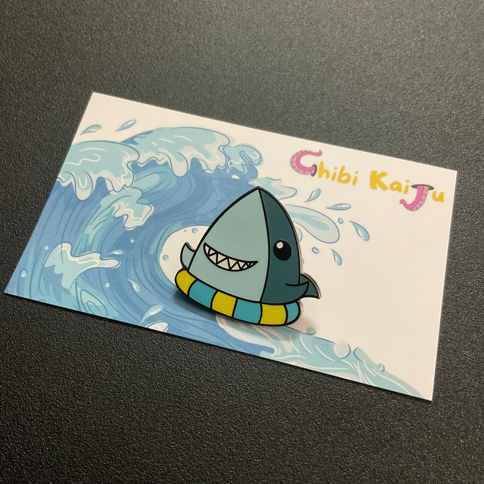 Cute Chibi Shark Floaties Sea Animal Enamel Pin Lapel Badge - Etsy