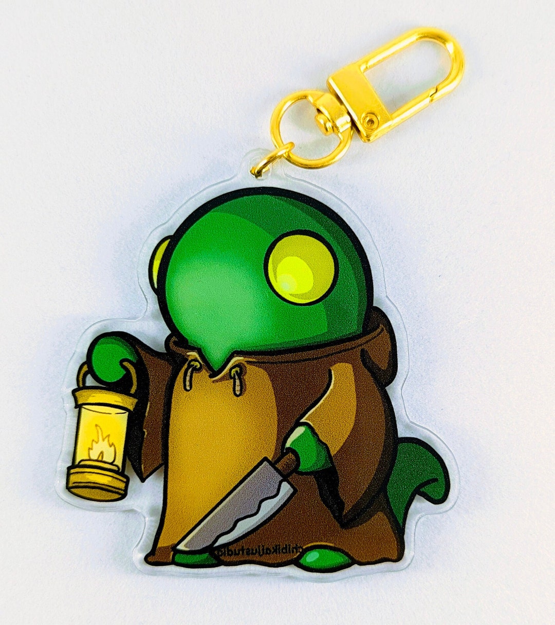 Fantasy Game Monster Final Fantasy Creature Cute Chibi Tonberry Acrylic ...