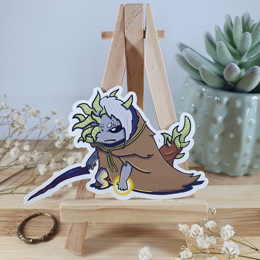 Cute Chibi Fantasy Game Margit the Fell Omen/morgott the Omen King ...