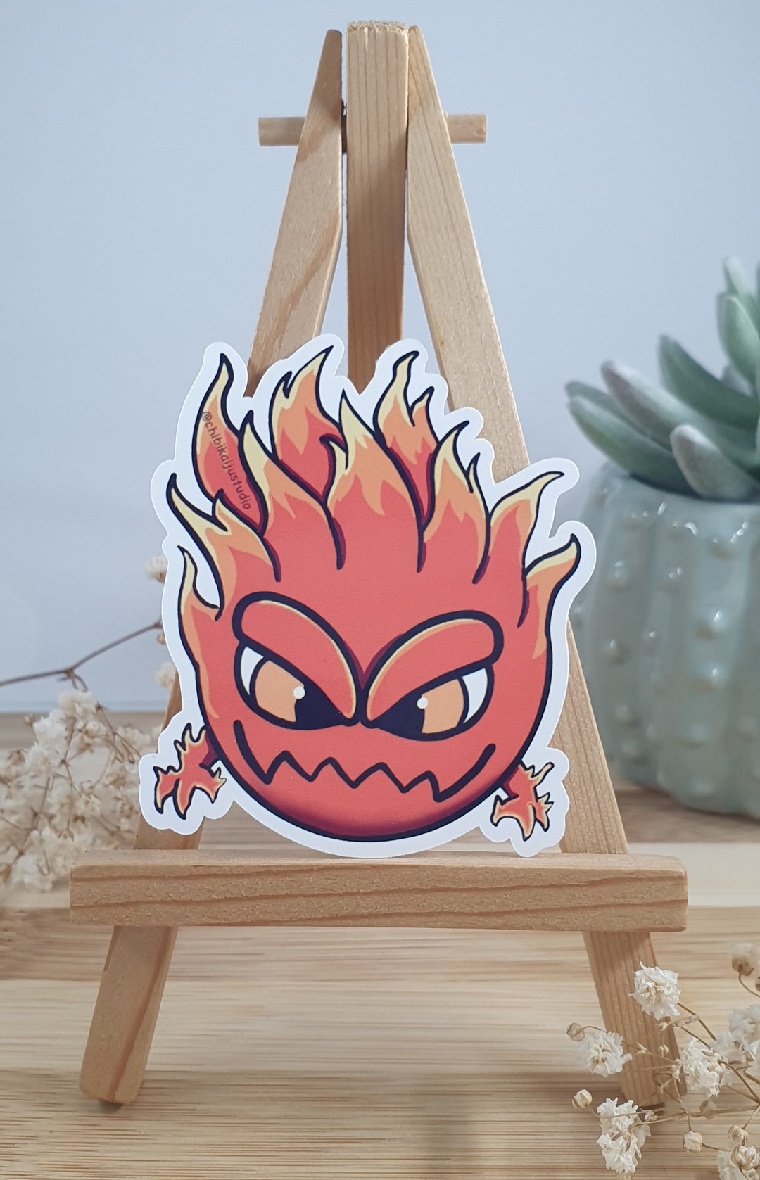 Cute Chibi Final Fantasy Video Game Bomb Vinyl Notebook Laptop Sticker ...