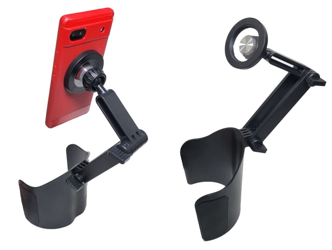 Custom Cup Holder Phone Holder Mount Fits Any Size Cup Holder Any Make ...