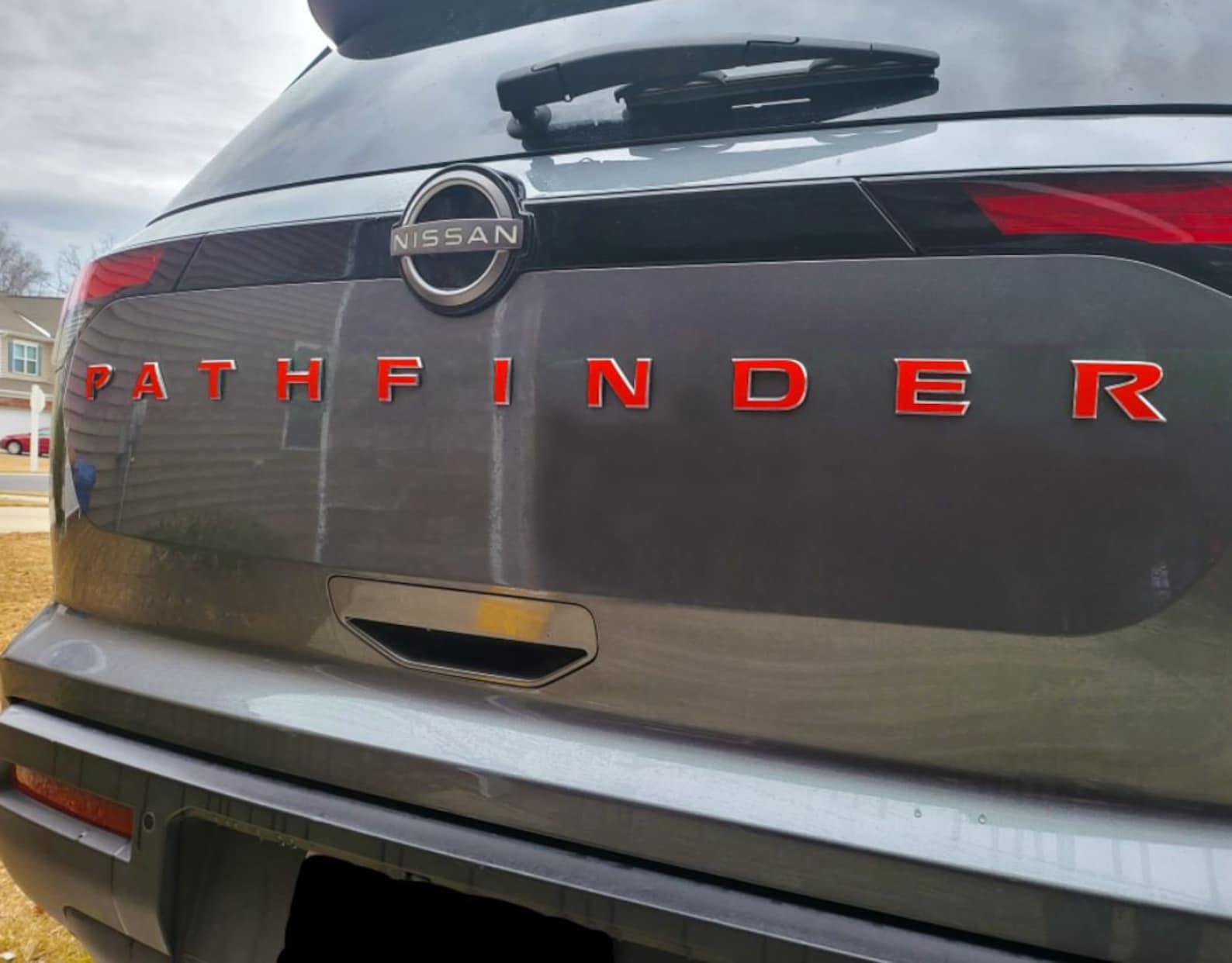 Letters Tailgate Decal Overlay Nissan Pathfinder Sticker for - Etsy