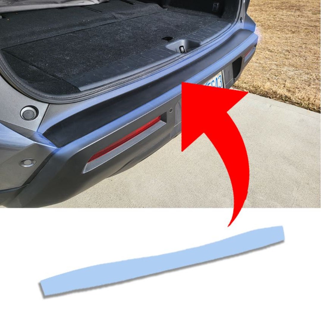 Rear Bumper Trunk Scuff Mark Guard - Clear PPF Film for Nissan ...