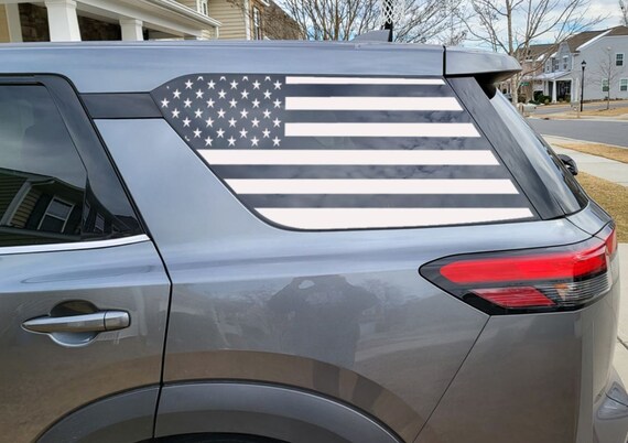 American Flag 3rd Window Vinyl Decal Sticker for Nissan - Etsy