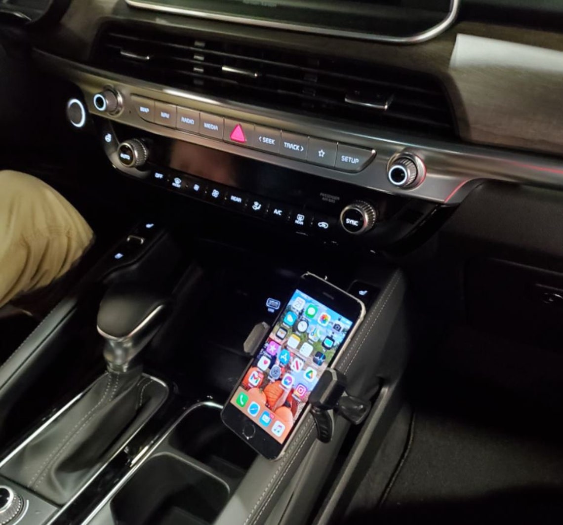 Custom Made Kia Telluride Center Console Phone Mount Clip - Etsy