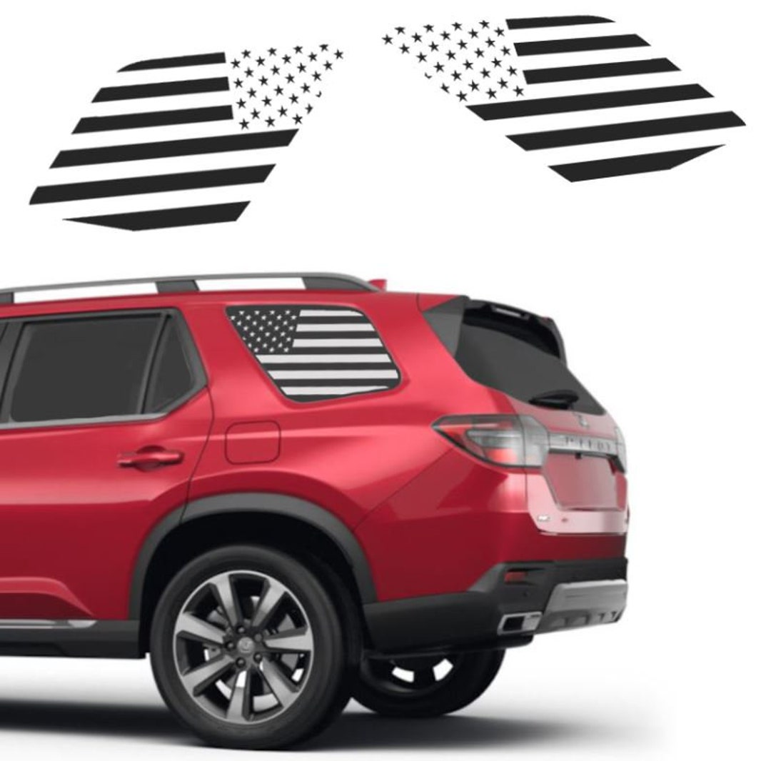 American Flag Rear Quarter Panel Vinyl Decal Sticker for Honda - Etsy