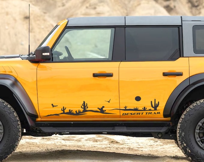 Desert Compass Decal, Mojave Vinyl Decal, Sonoran Desert, Great Basin ...