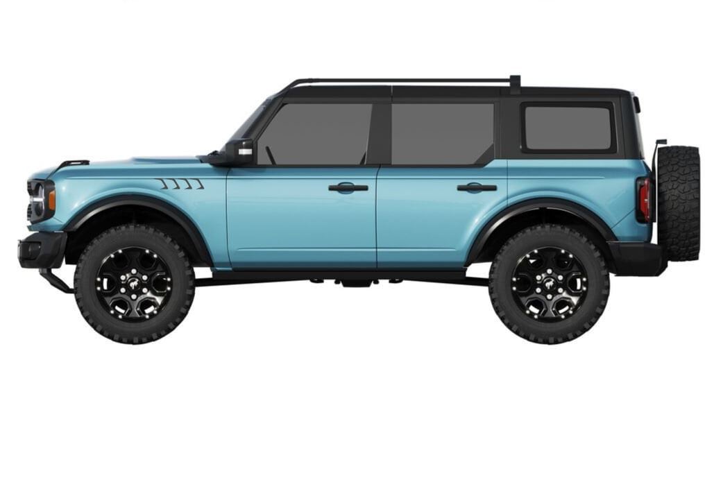 Fender Vent Decal Accent Graphics for Ford Bronco 2022 Full - Etsy