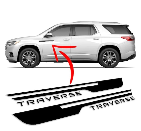 Chevy Traverse Door Accent Decorative Decal Sticker Graphics - Etsy
