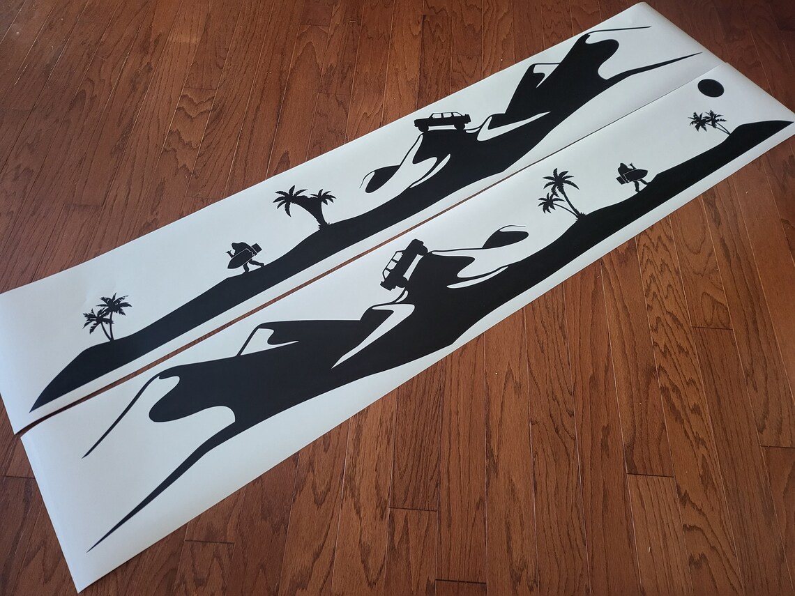 Dune Sahara Desert Baja Baha Side Decals Stickers Graphics for Car ...