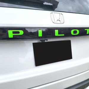 Rear PILOT Letters Vinyl Decal Sticker Compatible With 2023 - 2025 ...