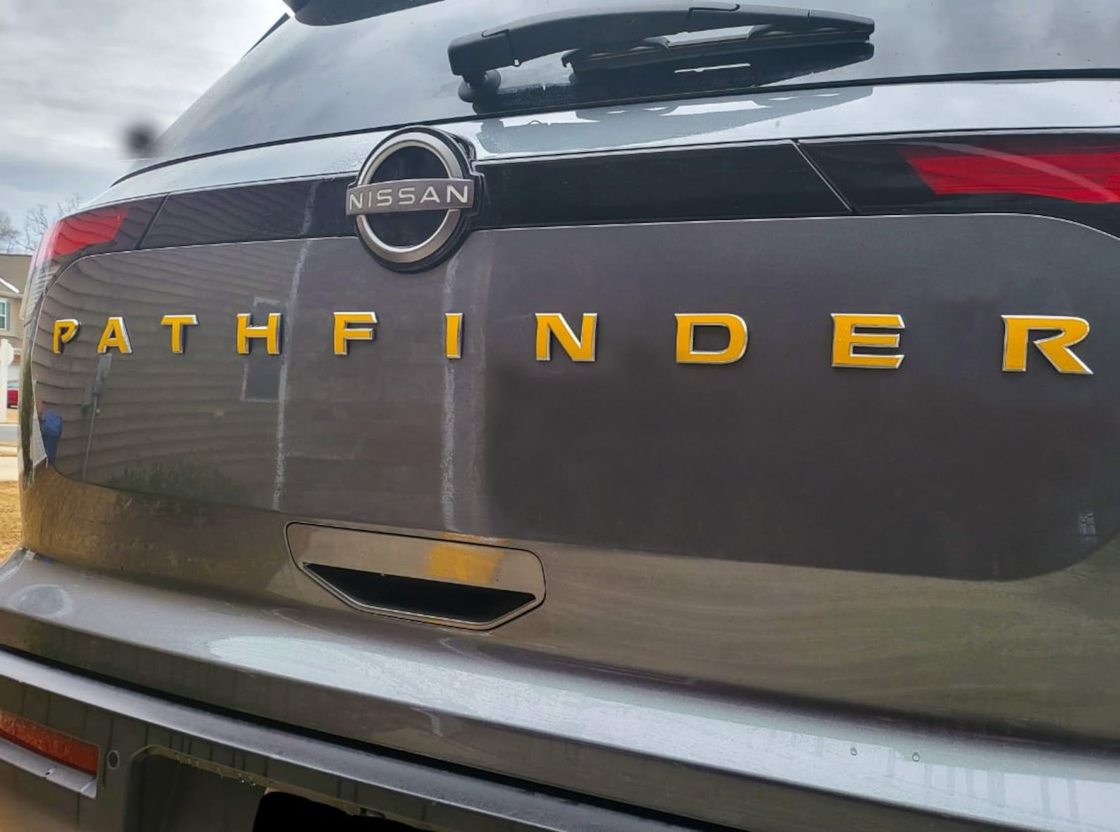 Letters Tailgate Decal Overlay Nissan Pathfinder Sticker for - Etsy