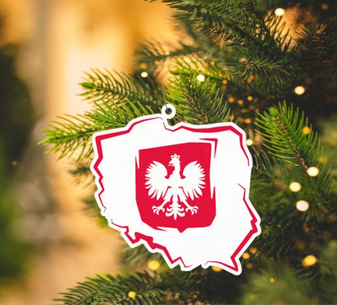 Polski Orzel - Ozdoba Na Choinke | Polish Eagle Ornament for Christmas ...